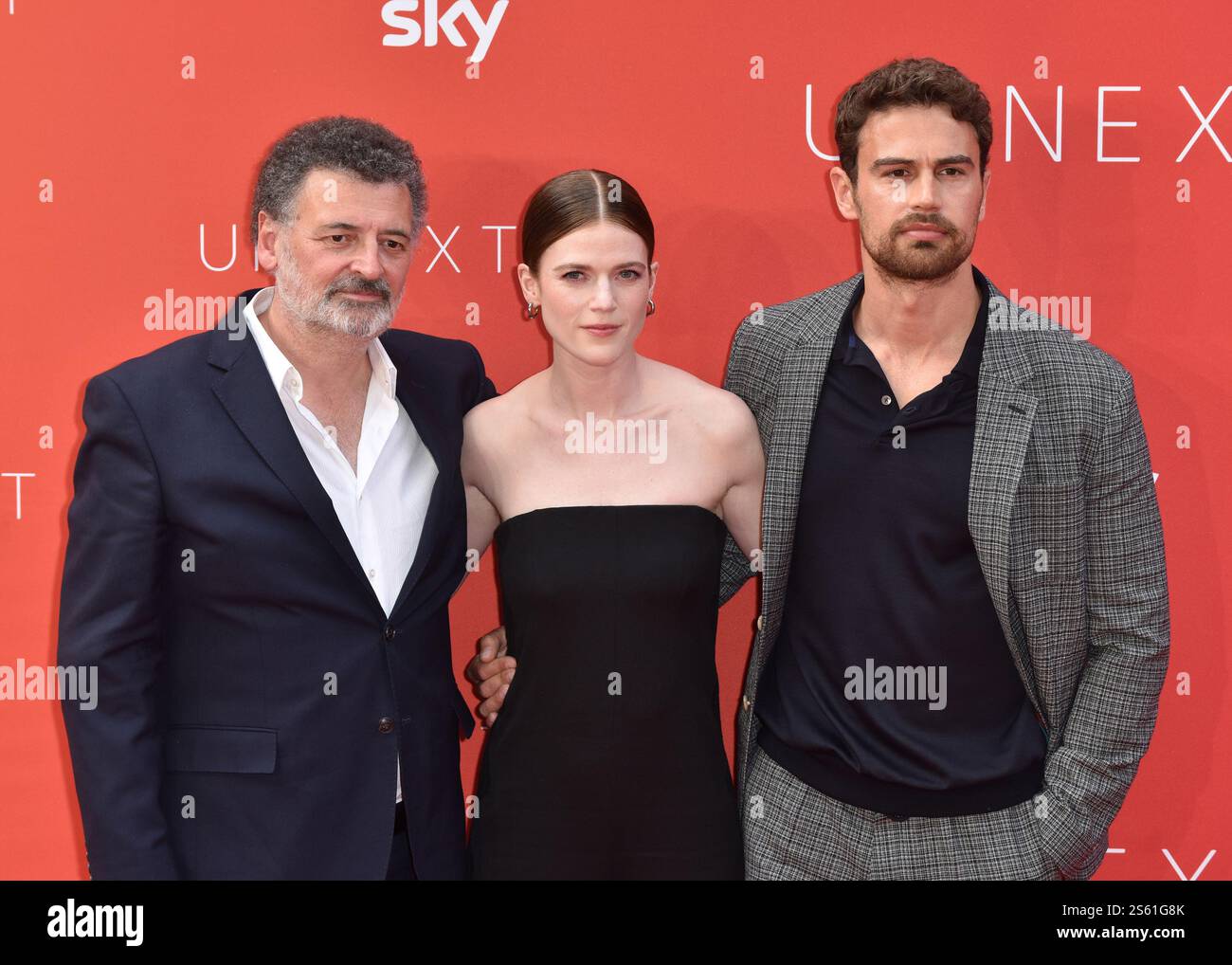 Steven Moffat, Rose Leslie and Theo James attends Sky Up Next event at ...