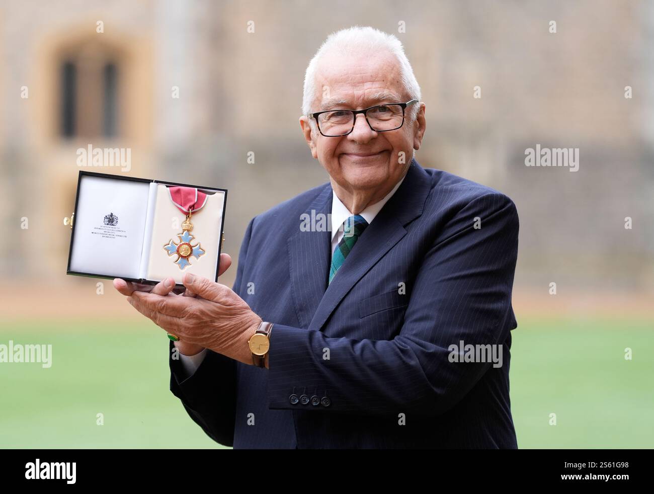 Martin Gordon, Founder and Chairman of Barry and Martin's Trust, after ...
