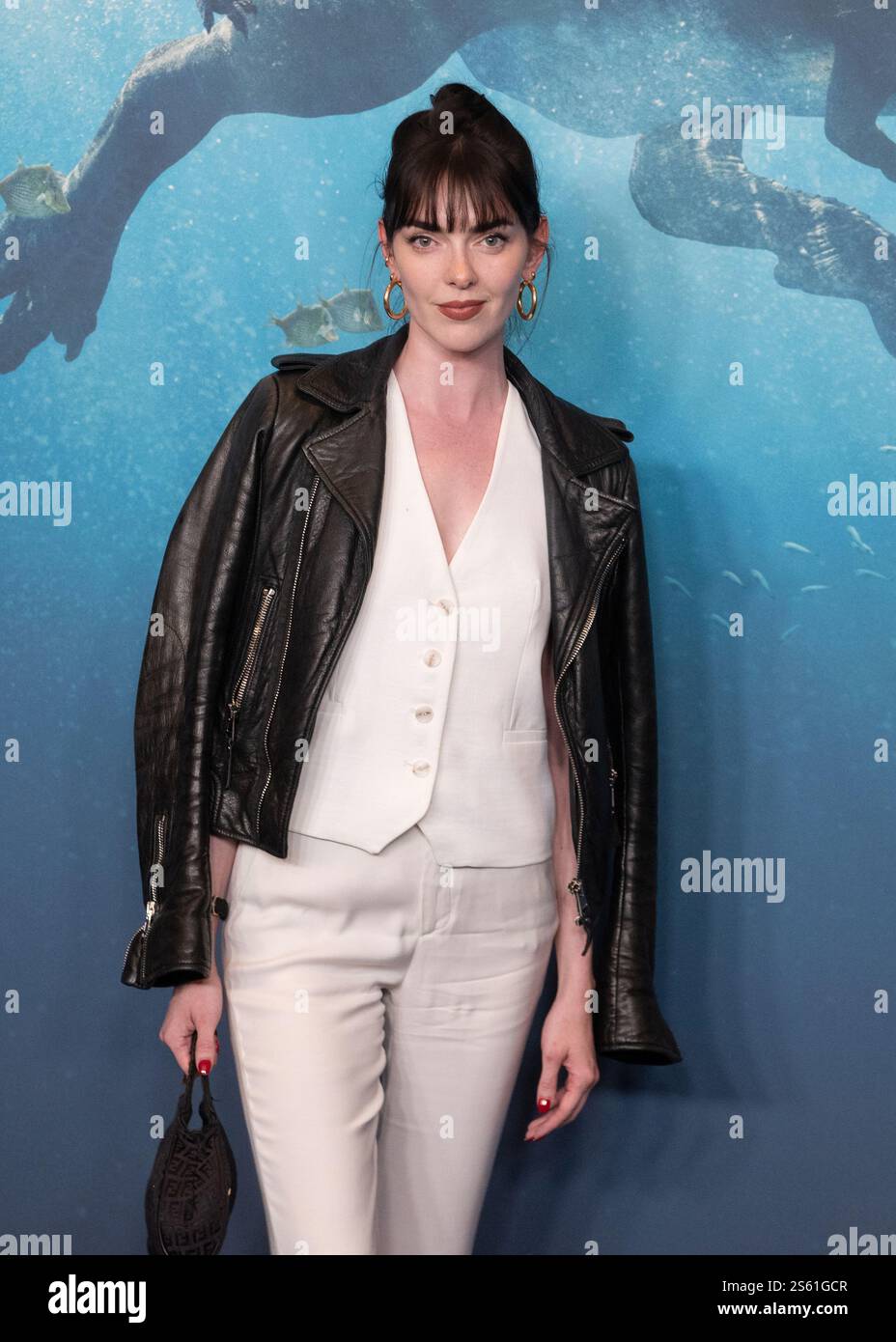 Zoe Zimmer attends the London premiere for Apple TV+’s 'Prehistoric ...