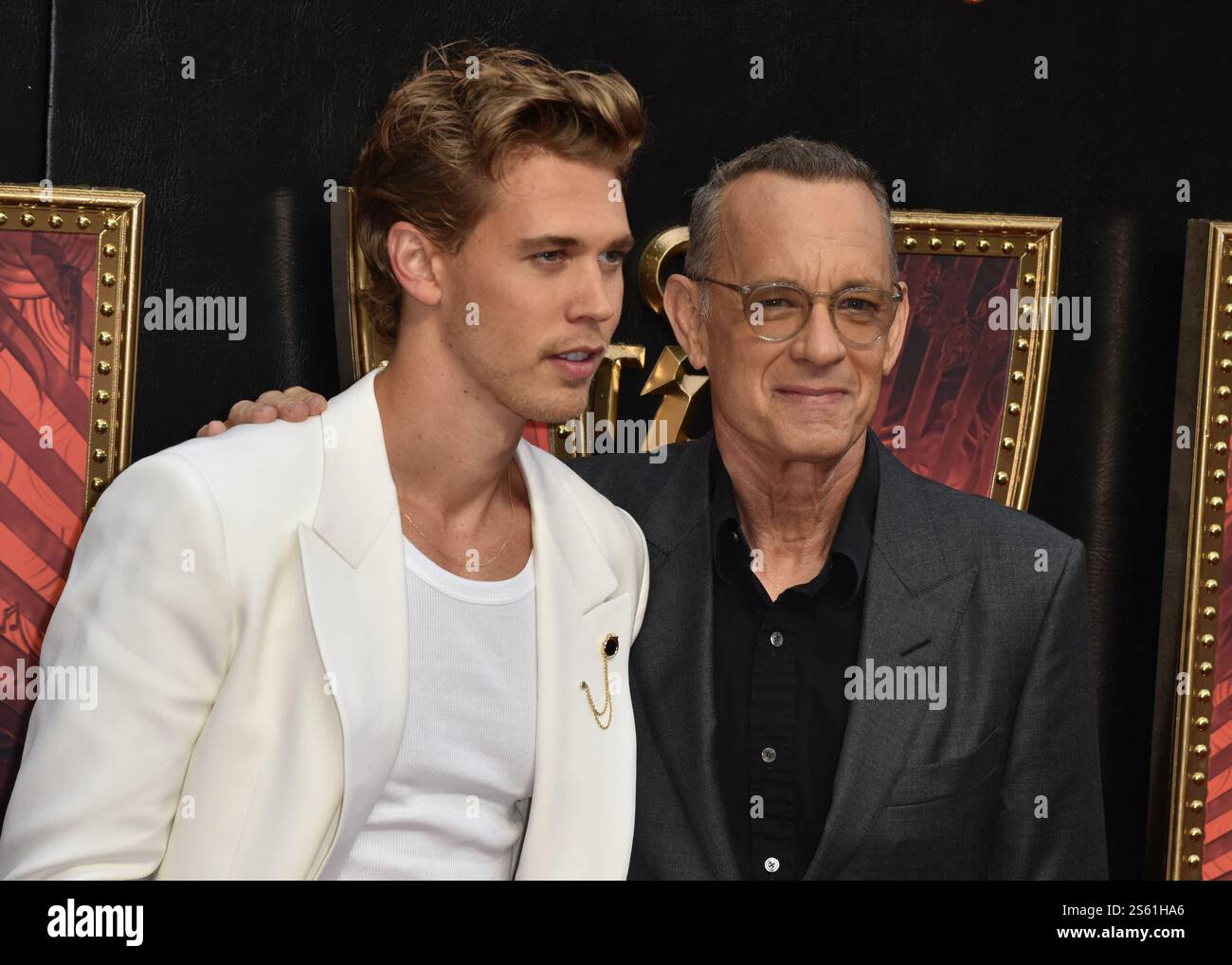 Austin Butler and Tom Hanks attends 'Elvis' - UK Special Screening, at ...