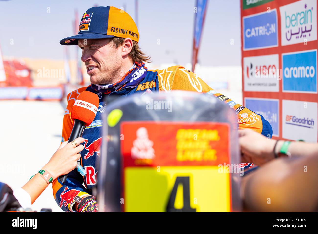 SANDERS Daniel (aus), KTM, Red Bull KTM Factory Racing, FIM W2RC, RallyGP, portrait during the ...