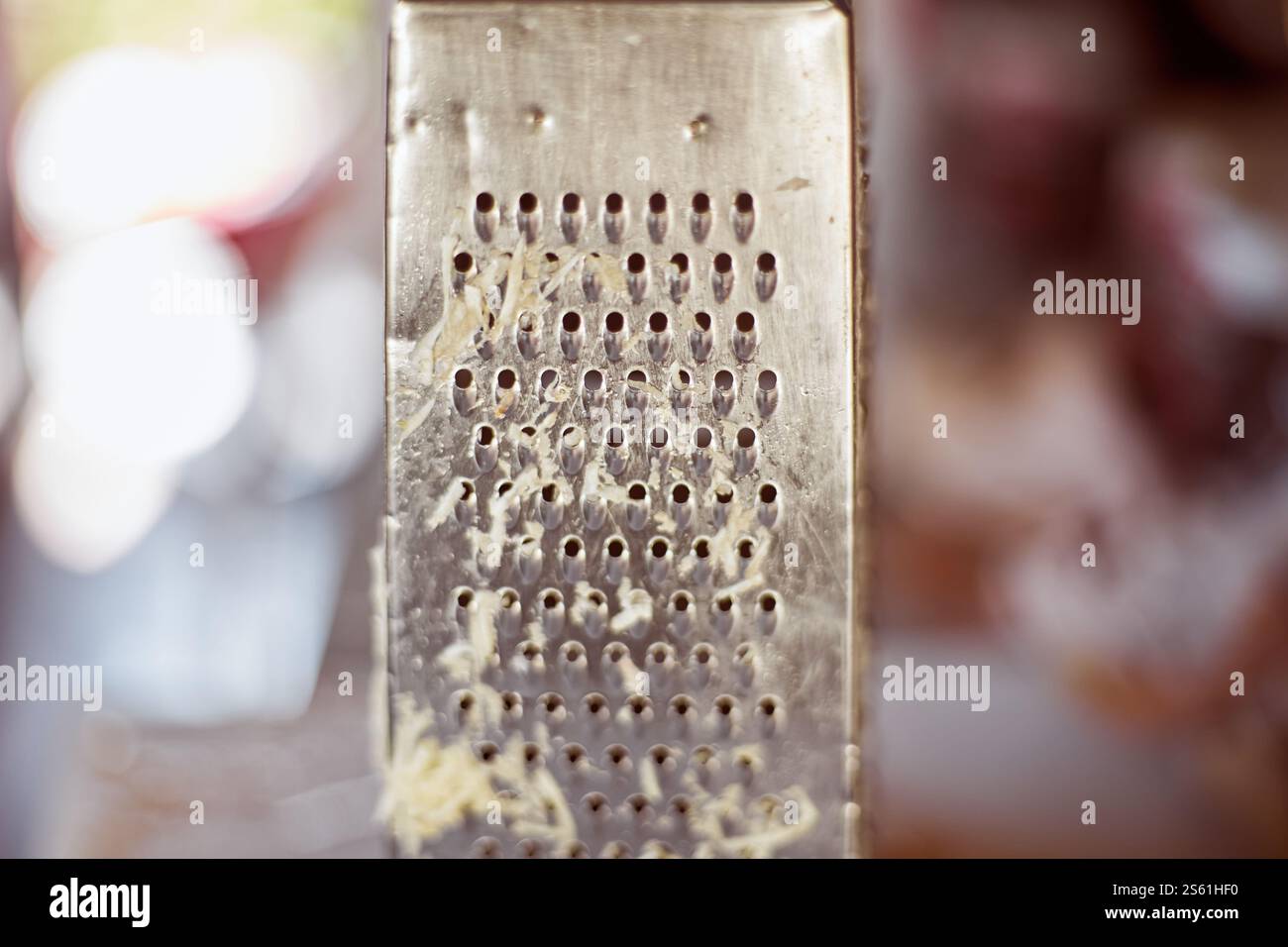 Italian cheese grater closeup close hi-res stock photography and images - Alamy