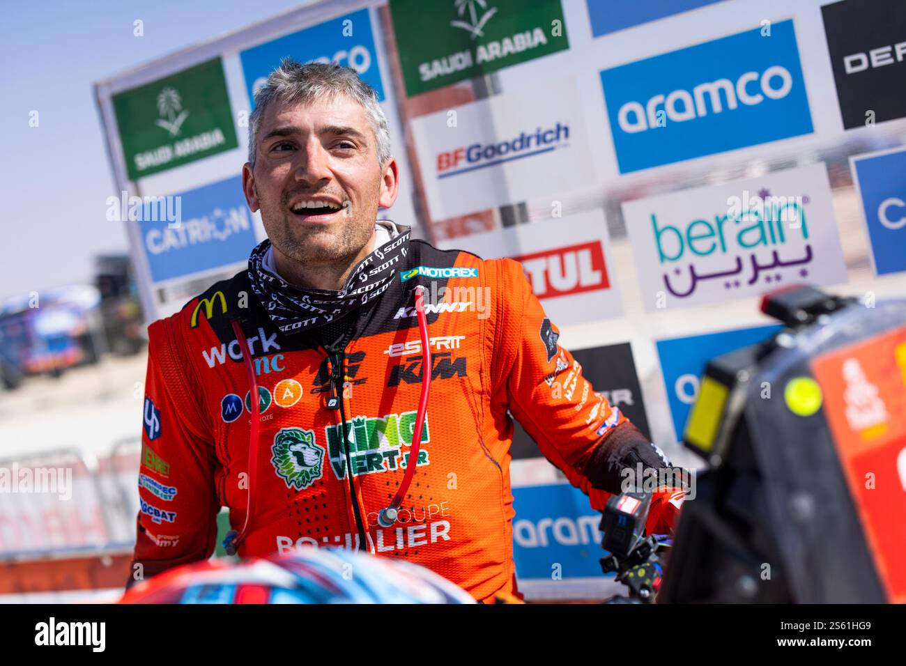 Subaytah, Arabie Saoudite. 15th Jan, 2025. MELOT Benjamin (fra), KTM, Esprit KTM, FIM W2RC ...