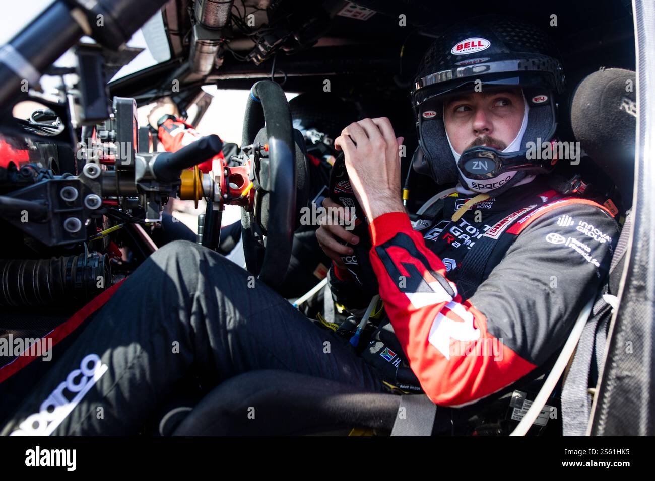 Subaytah, Arabie Saoudite. 15th Jan, 2025. LATEGAN Henk (zag), Toyota, Toyota Gazoo Racing, FIA ...