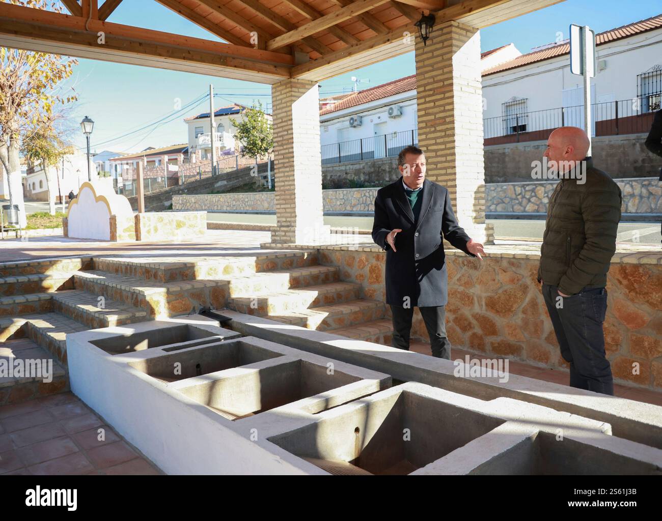 The President of the Provincial Council of Seville, Javier Fernández ...