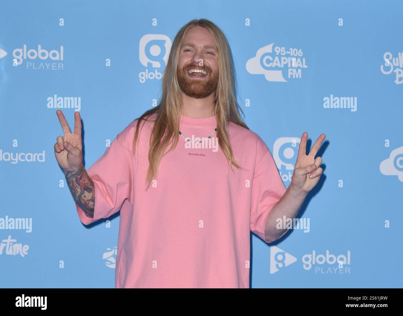 Sam Ryder attends Capital’s Summertime Ball with Barclaycard, at ...