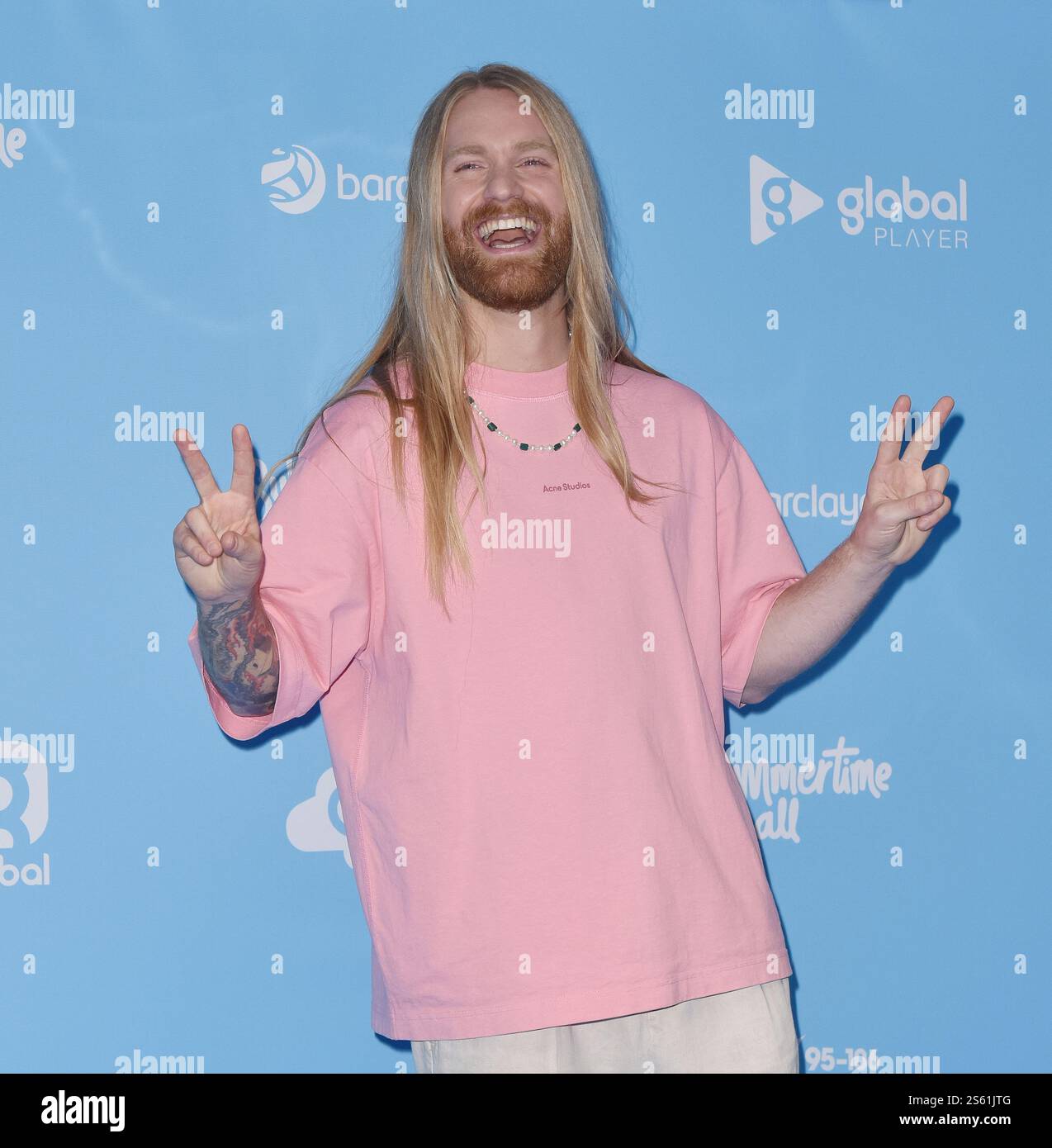 Sam Ryder attends Capital’s Summertime Ball with Barclaycard, at ...