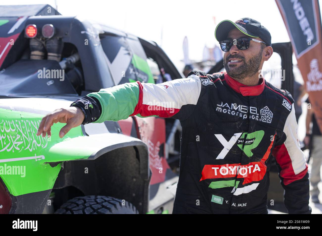 Subaytah, Saudi Arabia, January 15, 2025, AL RAJHI Yazeed (sau), Toyota ...