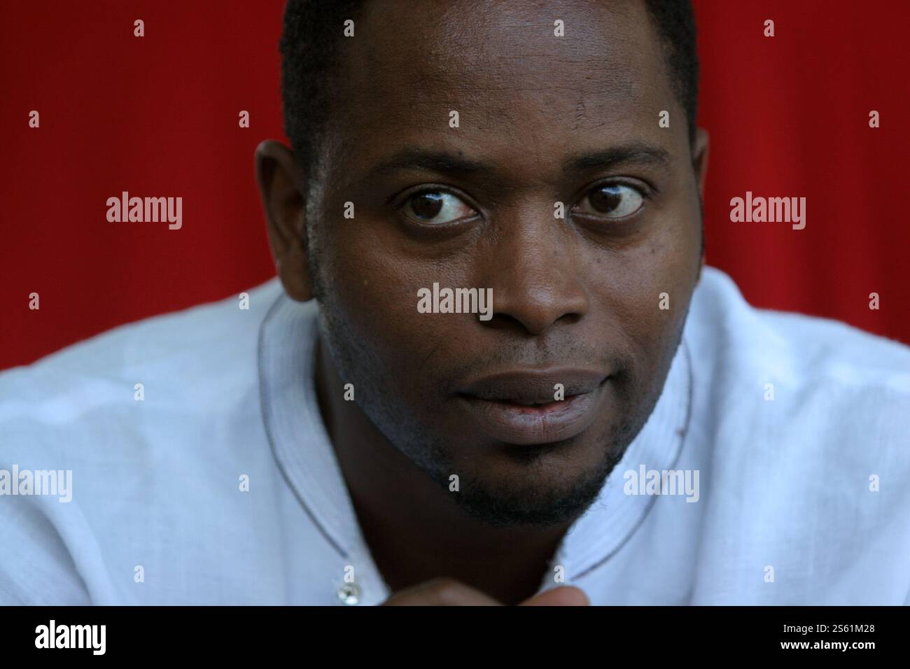 Nigerian writer and journalist Ken Wiwa is pictured at the Edinburgh ...
