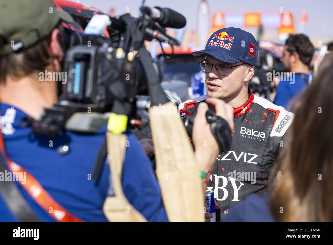 Subaytah, Saudi Arabia, January 15, 2025, BACIUSKA Rokas (leu), Toyota ...