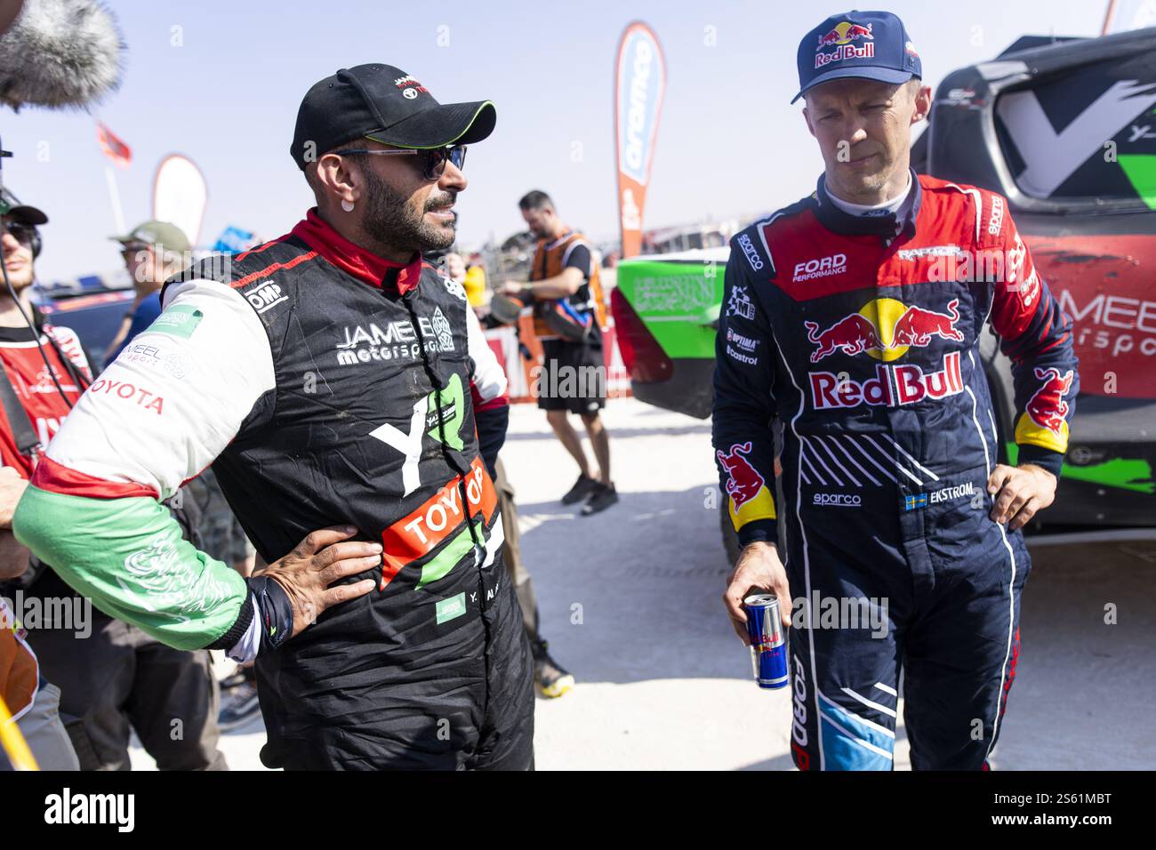 Subaytah, Saudi Arabia, January 15, 2025, AL RAJHI Yazeed (sau), Toyota ...