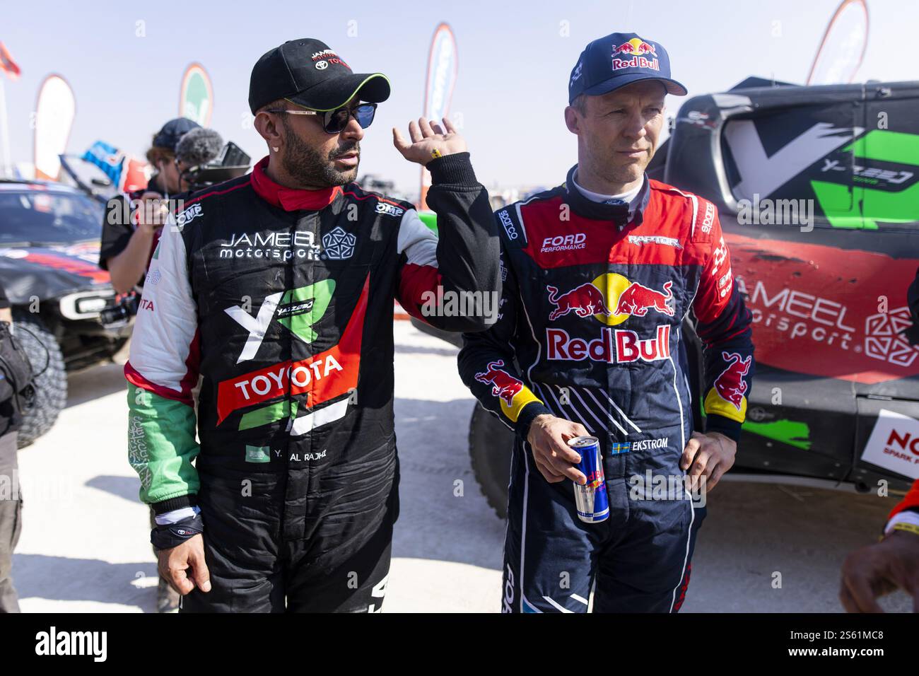 Subaytah, Saudi Arabia, January 15, 2025, AL RAJHI Yazeed (sau), Toyota, Yazeed Racing ...