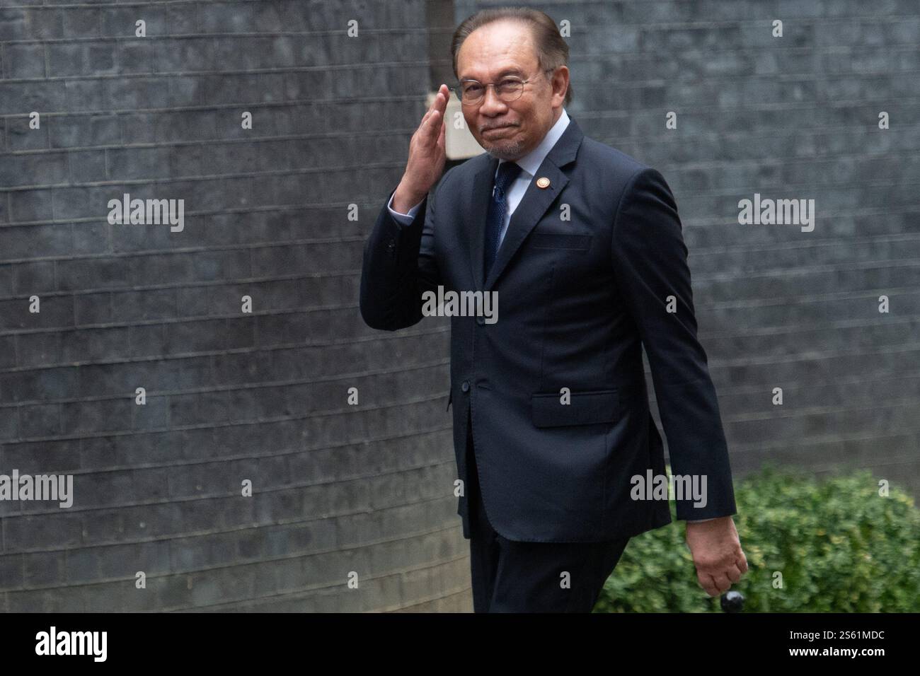 London, UK. 15 Jan 2025. Pictured: Anwar Ibrahim - Prime Minister of ...