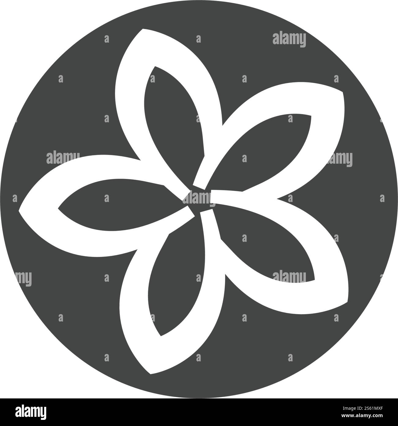 Beauty plumeria icon flowers design illustration Template Stock Vector ...
