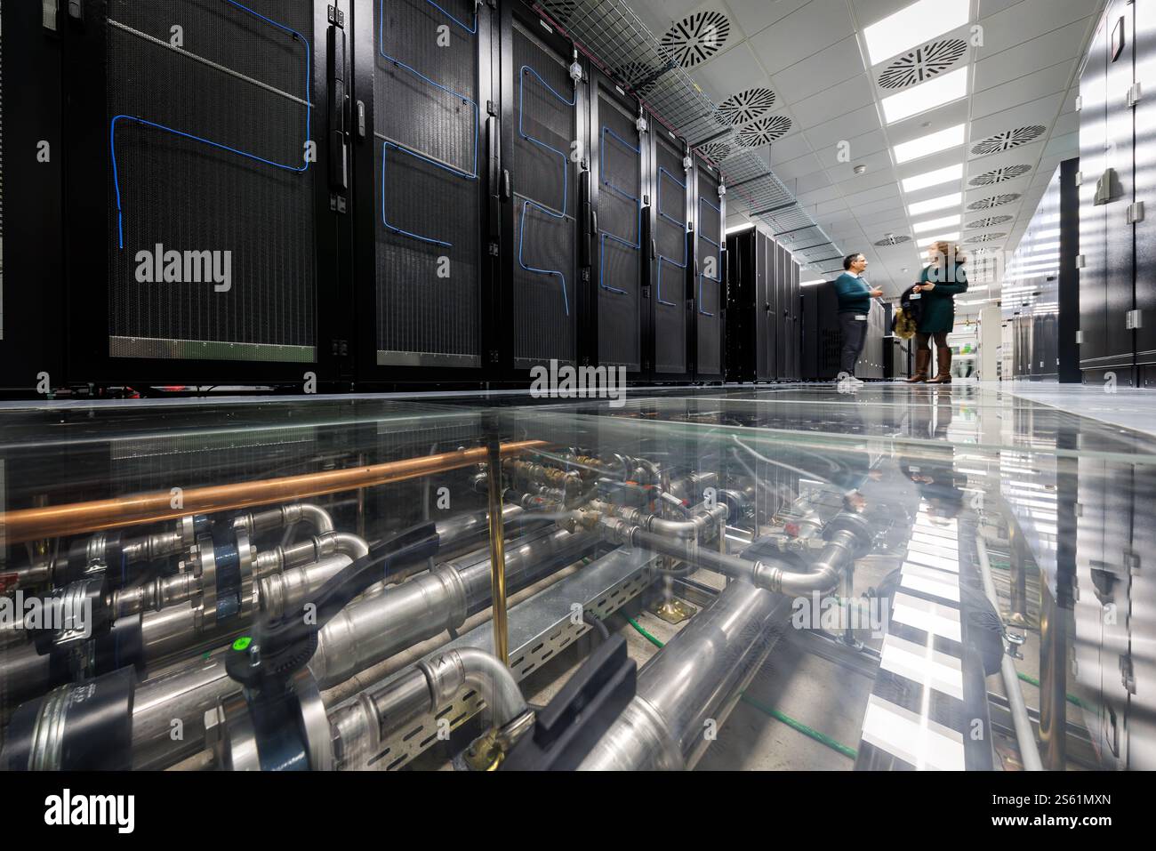 Nuremberg, Germany. 19th Nov, 2024. A fire protection system is located ...