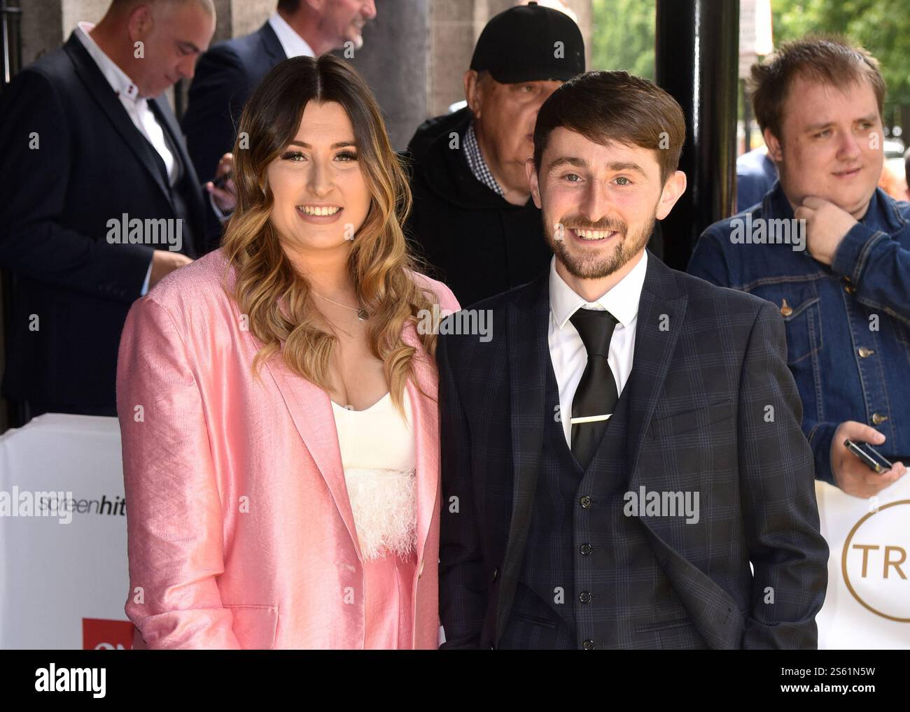 Sophie Sandiford and Pete Sandiford attends The TRIC Awards at the ...