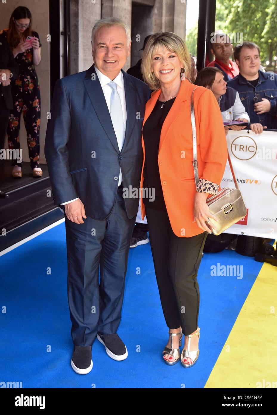 Eamonn Holmes and Ruth Langsford attends The TRIC Awards at the ...