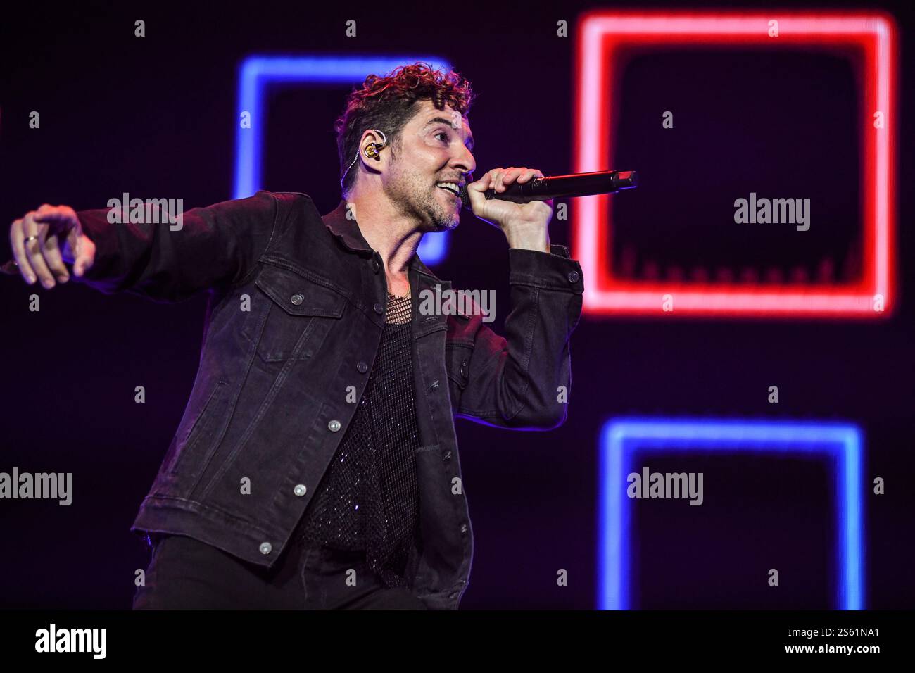 David Bisbal celebrates his carreer 20th Anniversary with a concert at ...