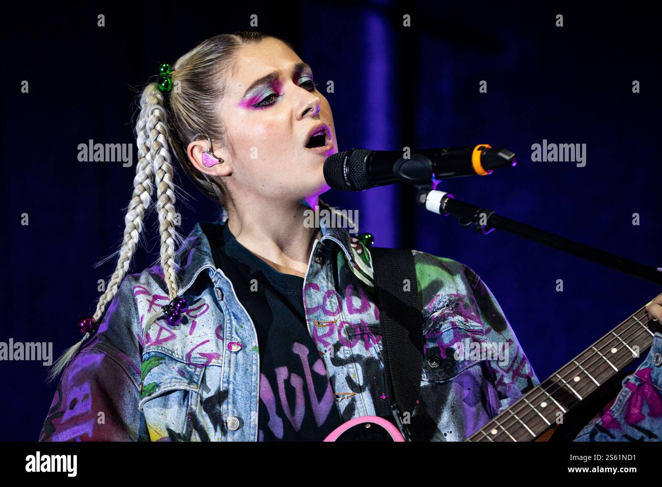 London, UK - July 7th 2022: Baby Queen performing at Eventim Apollo ...