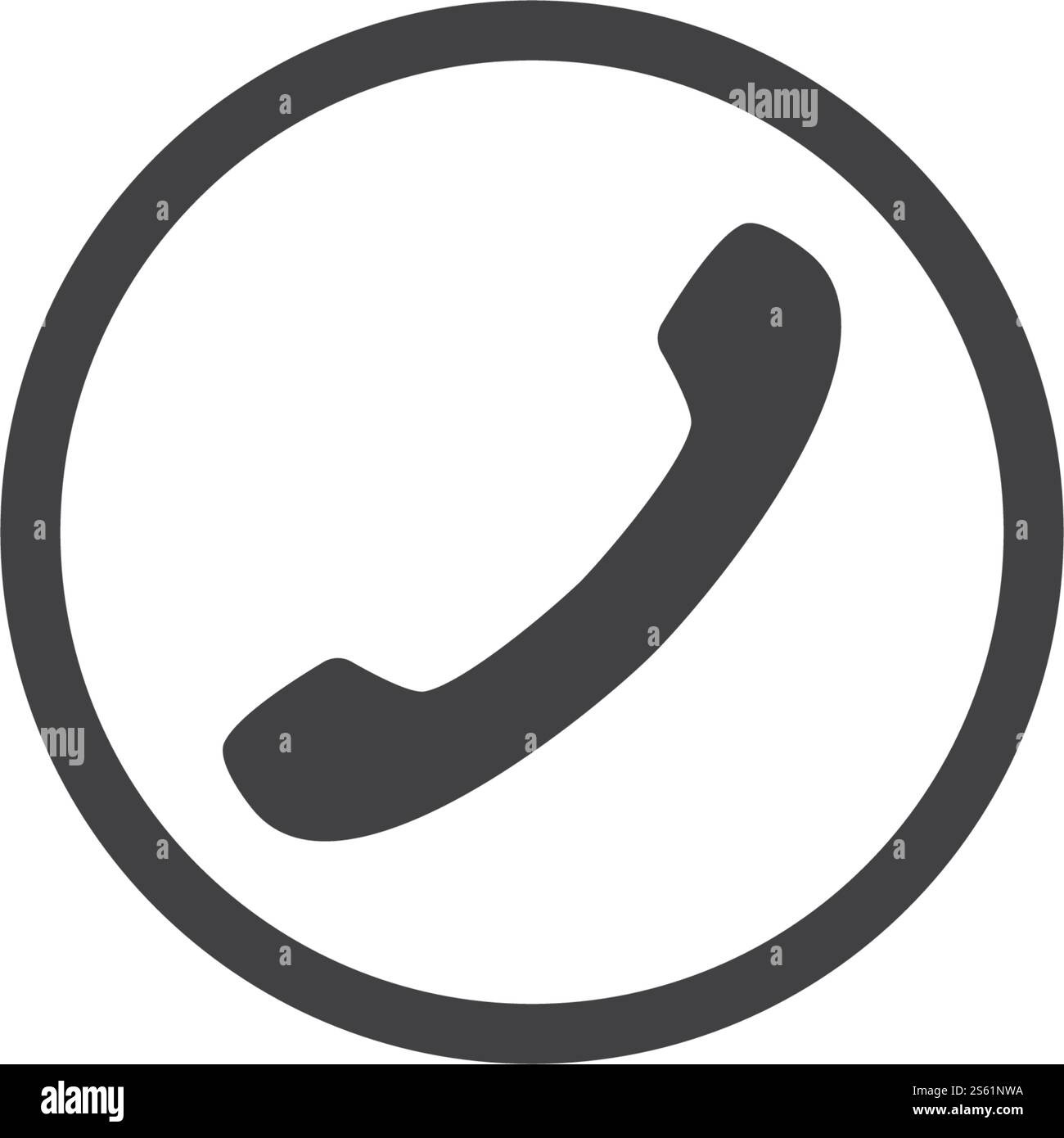 Telephone icon customer service call logo vector flat design Stock ...