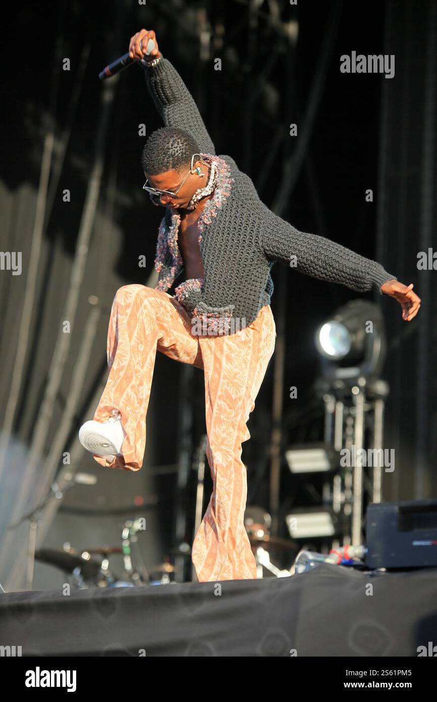Wiz Kid at the Wireless Festival held at the NEC in Birmingham England ...