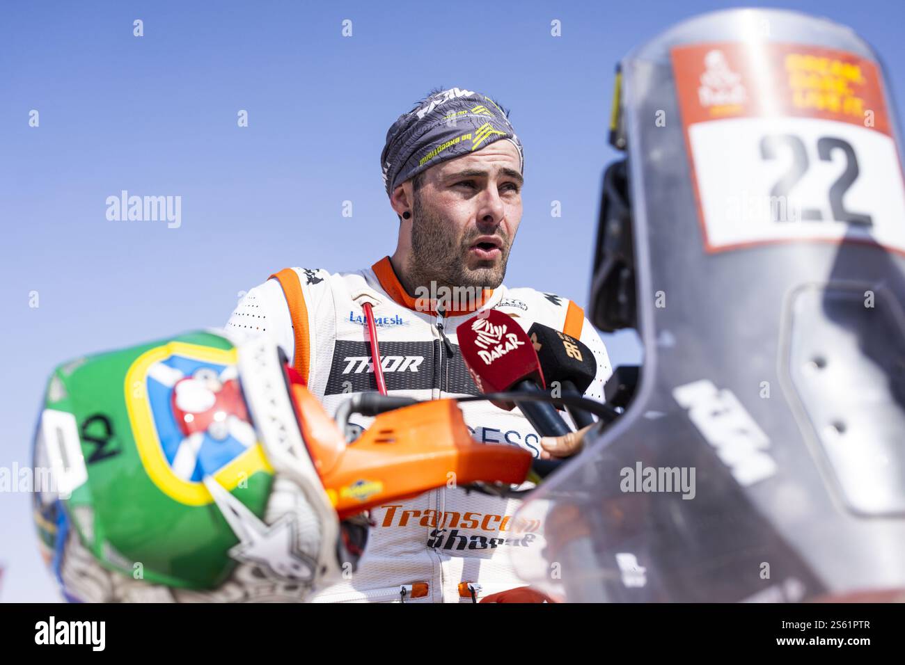 DOCHERTY Michael (zag), KTM, BAS World KTM Racing Team, FIM W2RC, Rally2, portrait during the ...