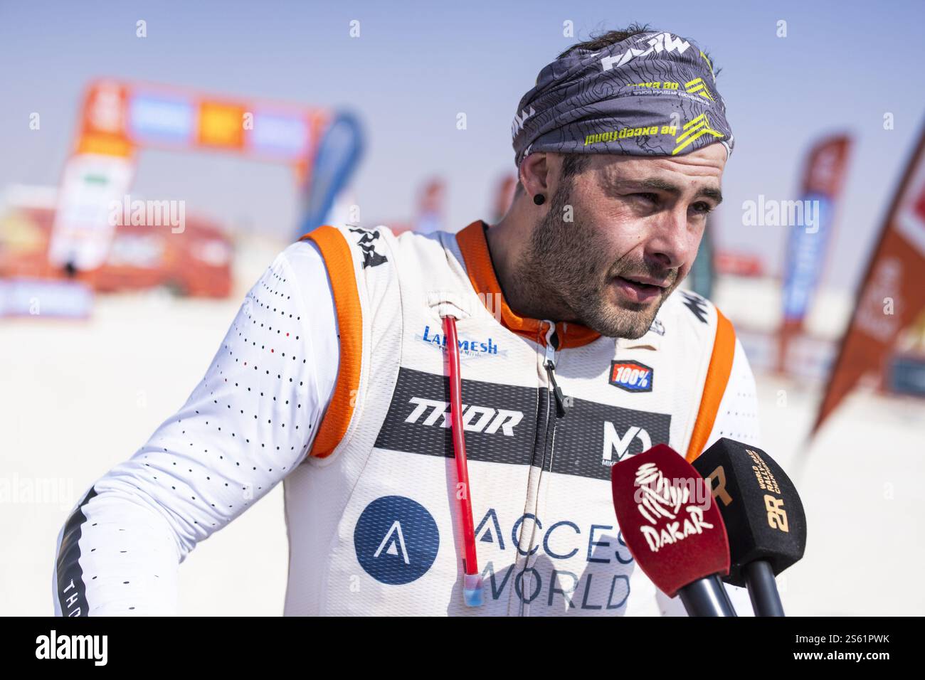 DOCHERTY Michael (zag), KTM, BAS World KTM Racing Team, FIM W2RC, Rally2, portrait during the ...