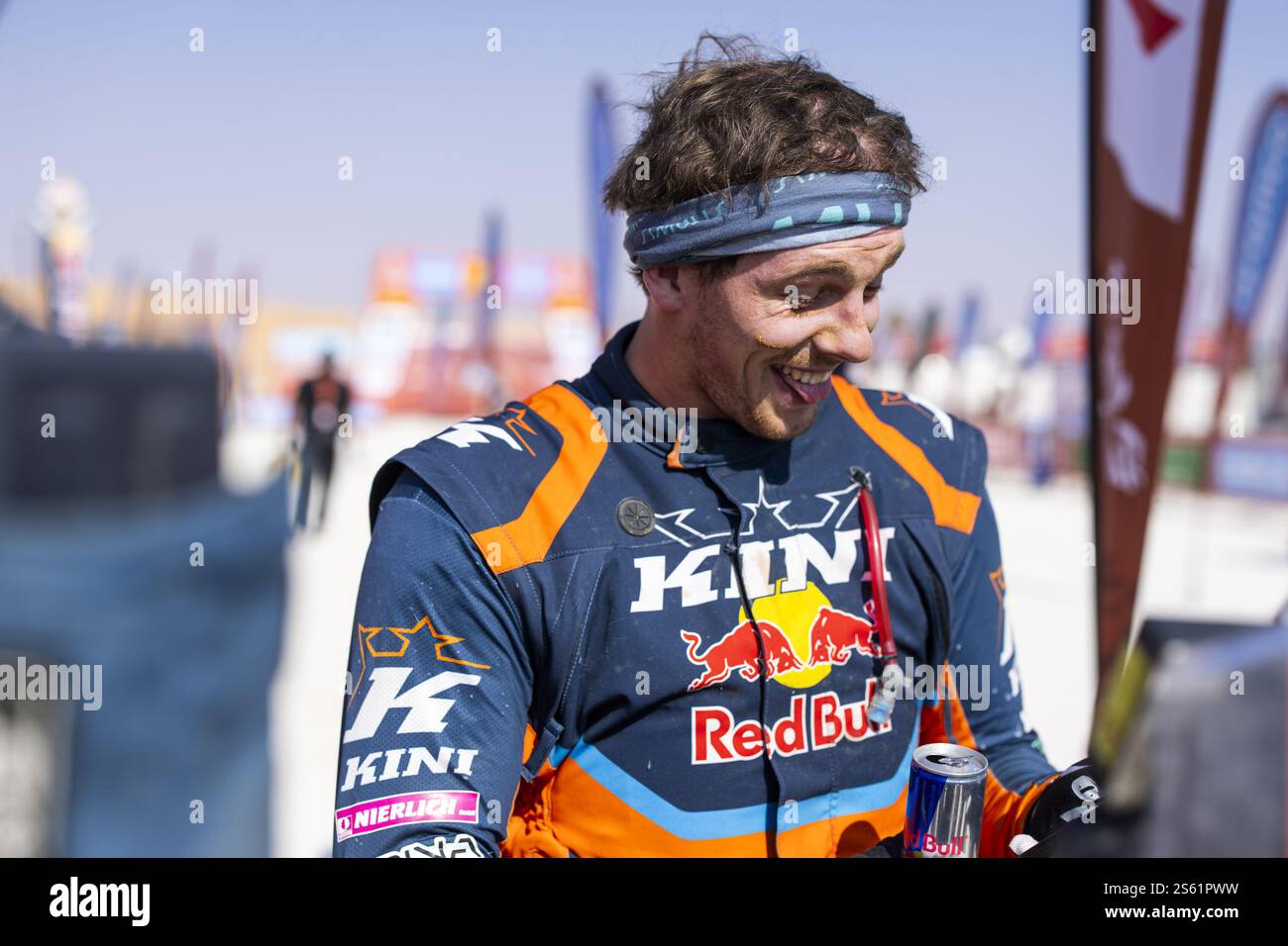 EBSTER Tobias (aut), KTM, Bas World KTM Racing Team, FIM W2RC, Rally2, portrait during the Stage ...