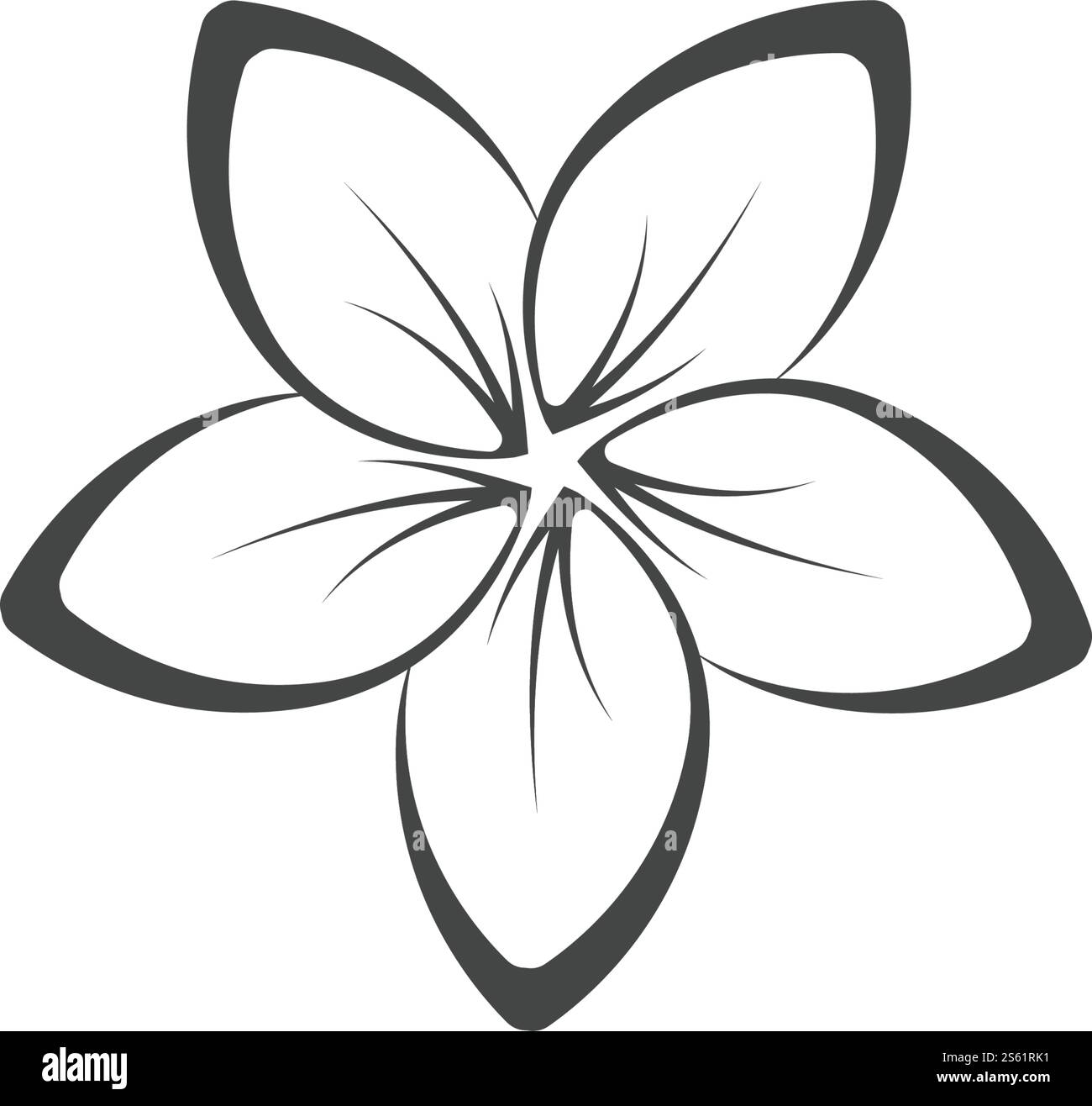 Plumeria Logo Template vector symbol nature Stock Vector Image & Art ...
