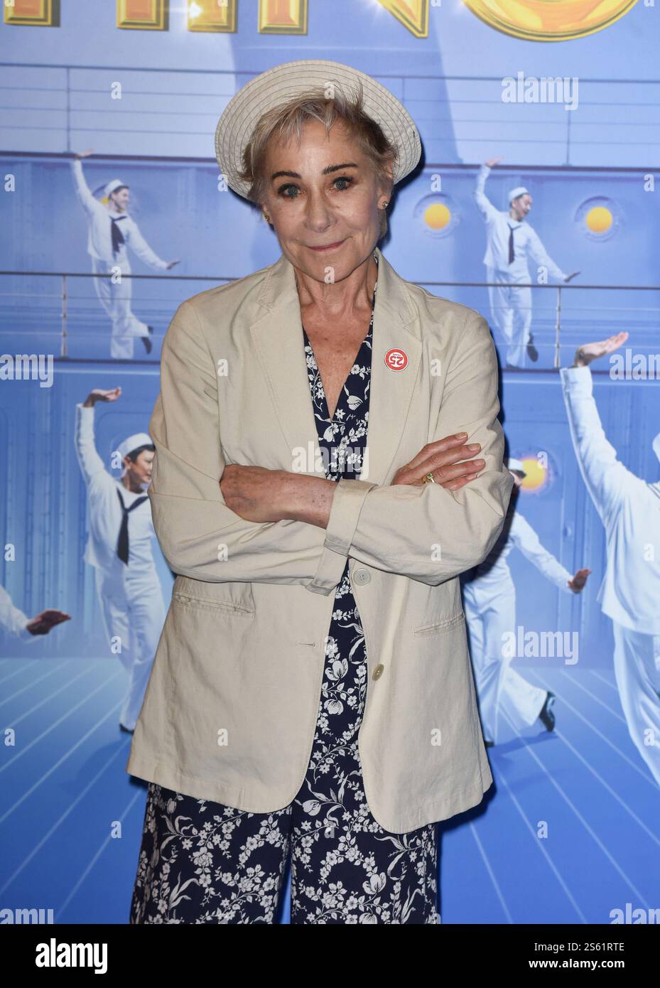 Zoe Wanamaker attends the 'Anything Goes' Press Night, at the Barbican ...