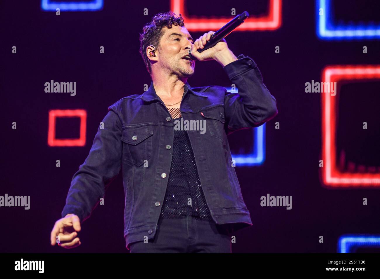 David Bisbal celebrates his carreer 20th Anniversary with a concert at ...
