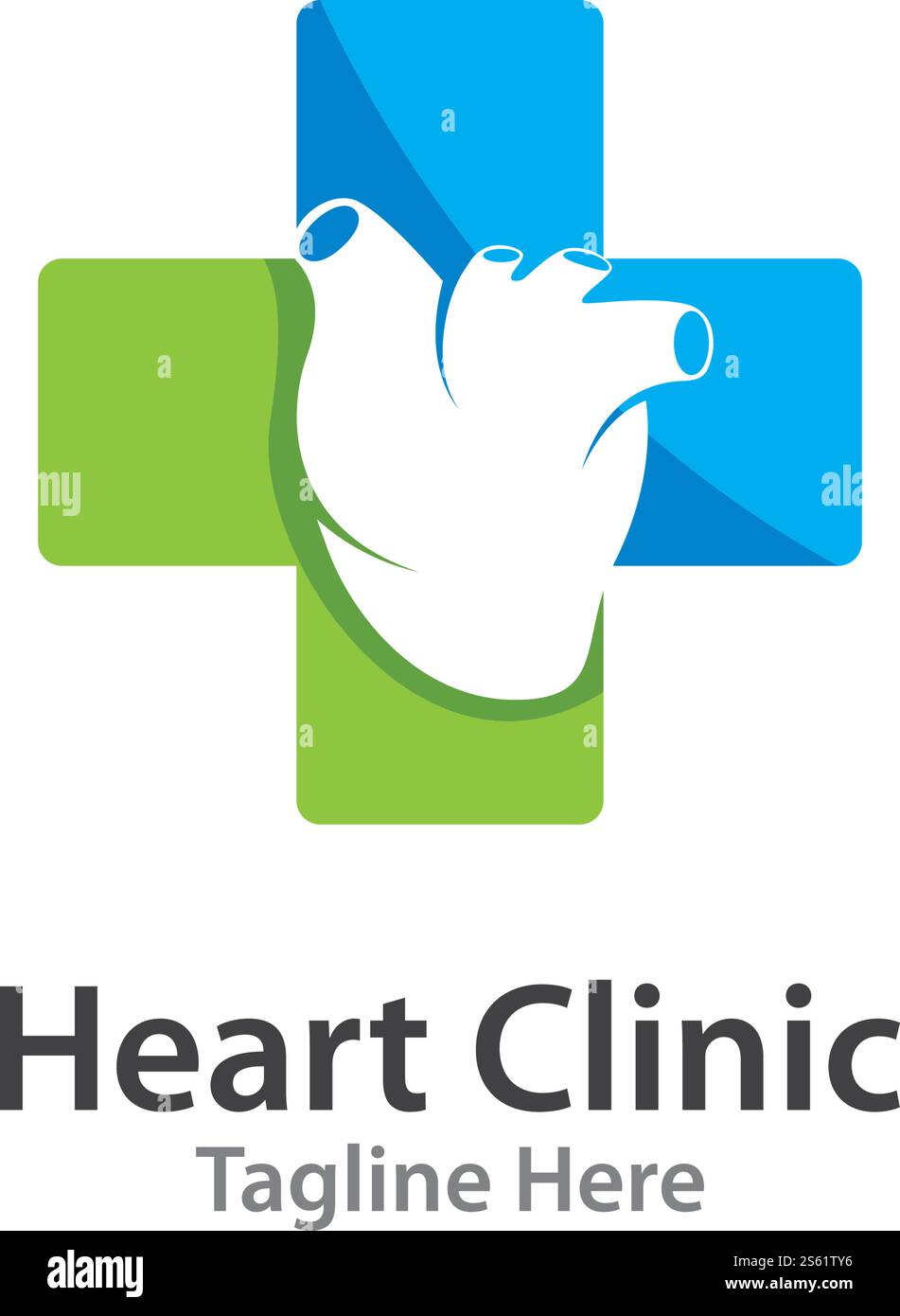 Human Heart illustration Template vector Stock Vector Image & Art - Alamy