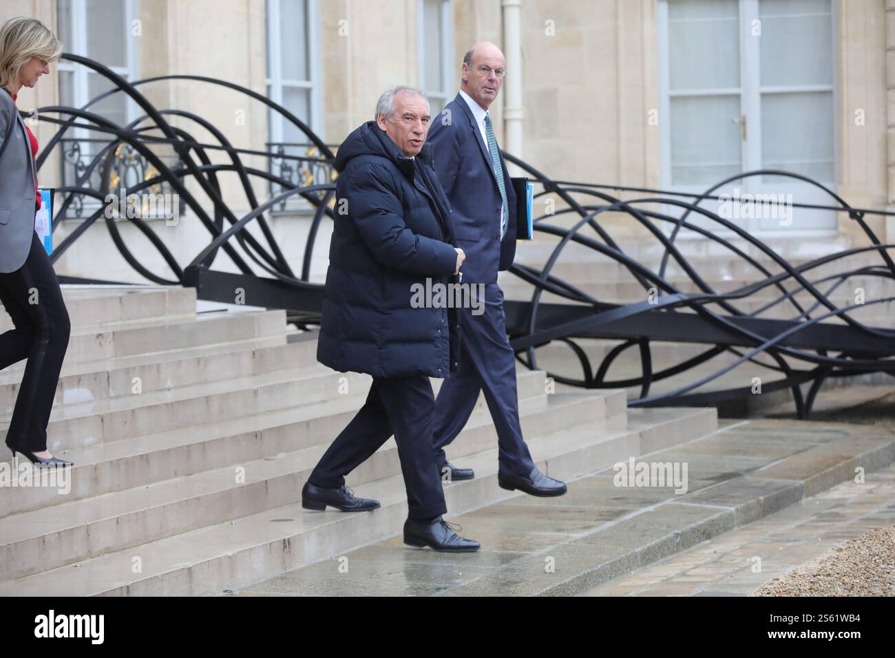 Paris, France on 15 january 2025, François Bayrou, Prime Minister, Eric ...