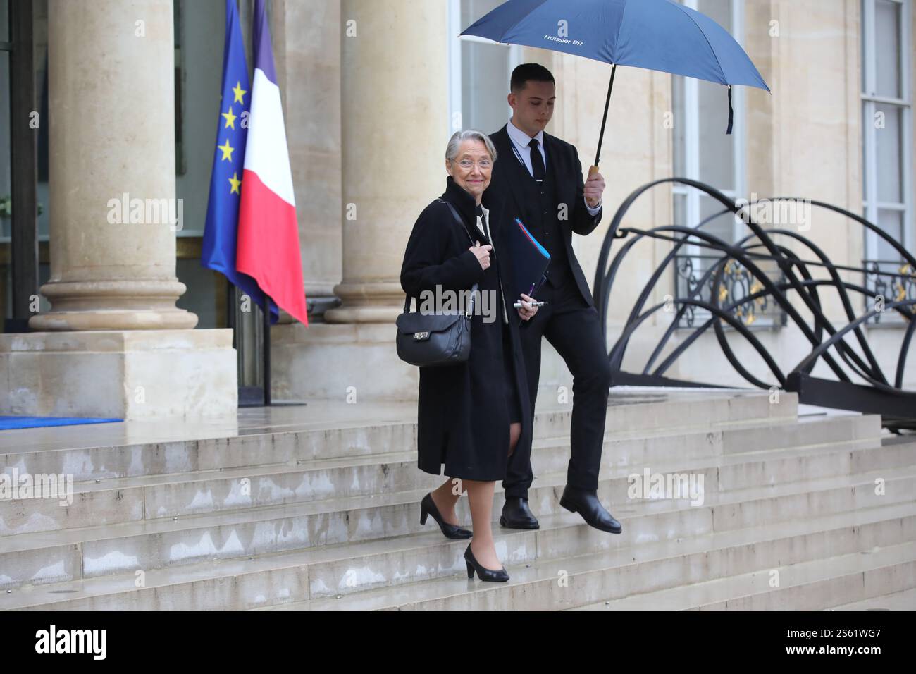 Paris, France on 15 january 2025, Elisabeth Borne, minister of National ...