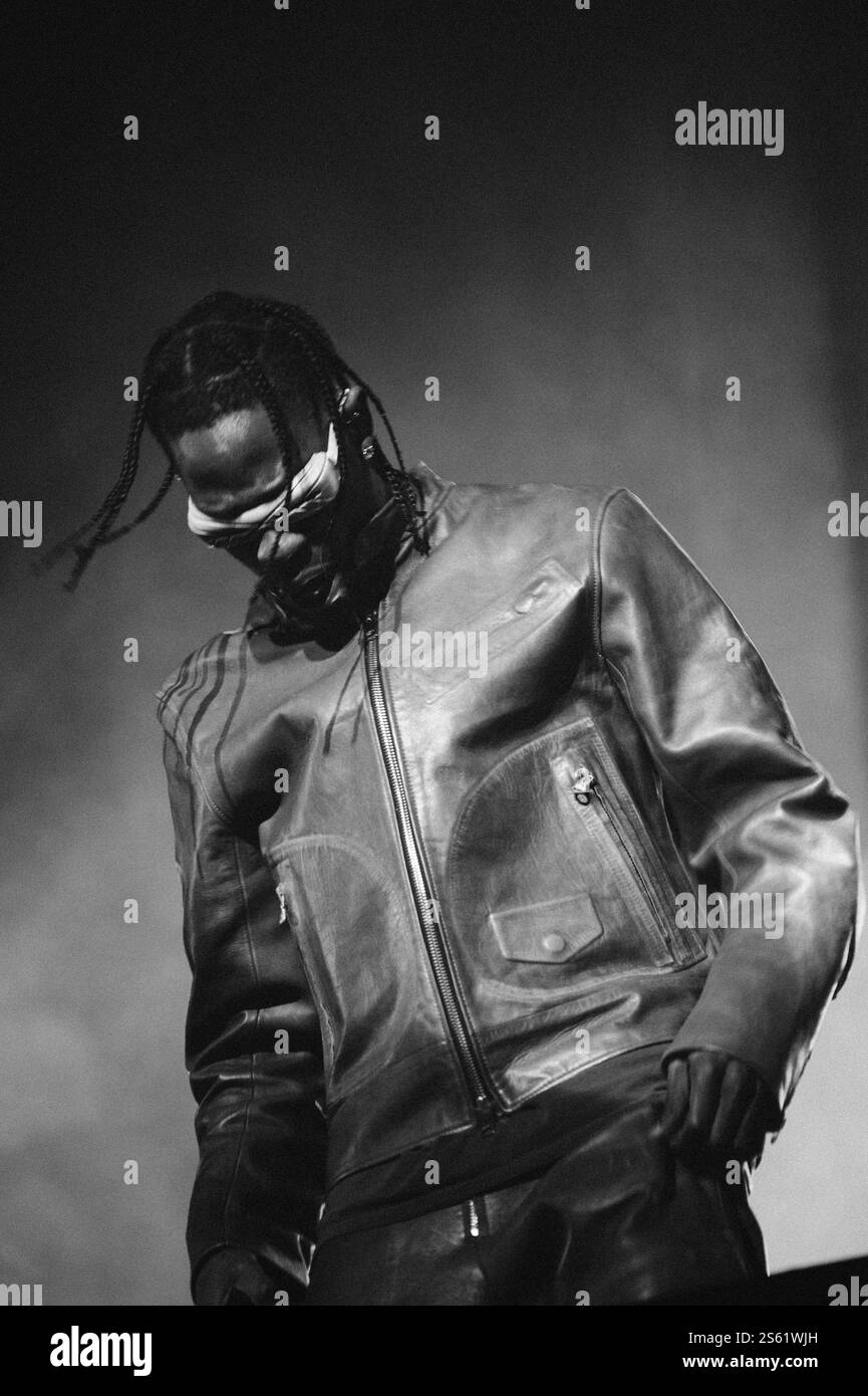 Travis Scott at the O2 Arena, London, England 6th August 2022 Stock ...
