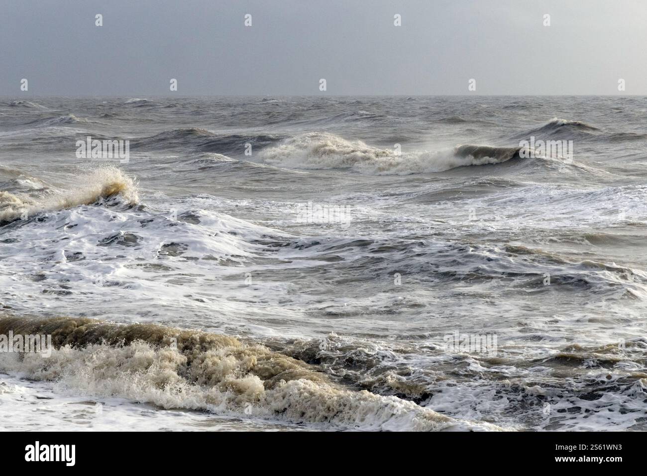 Rough Seas off the south coast at Rottingdean Stock Photo - Alamy