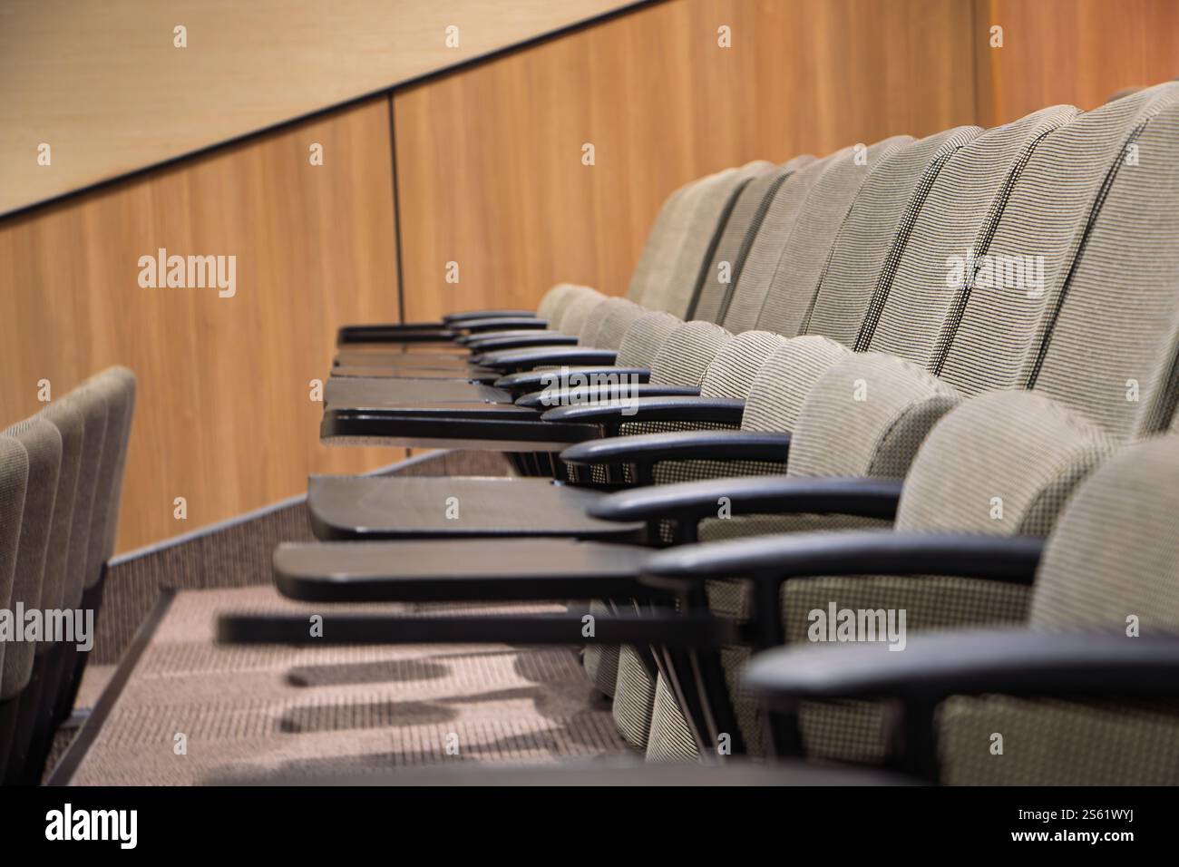 auditorium rows of empty chairs in a conference center Stock Photo - Alamy