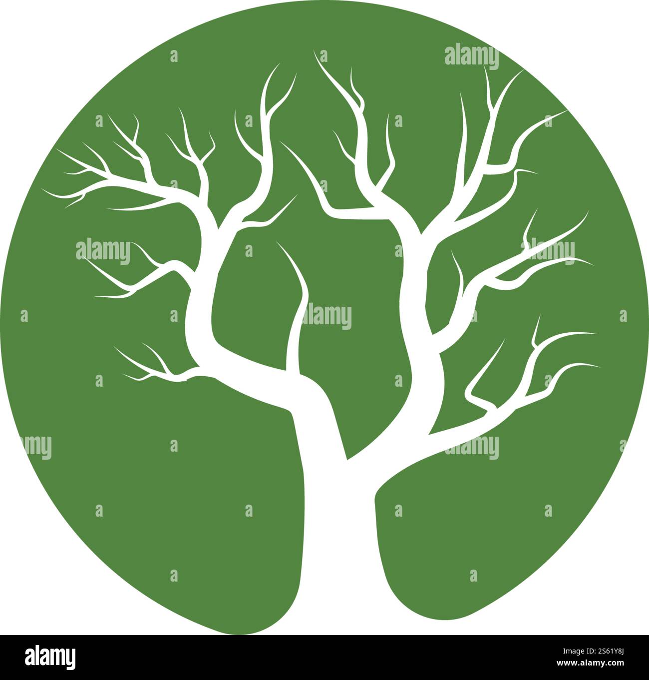 Tree logo template vector illustration Stock Vector Image & Art - Alamy