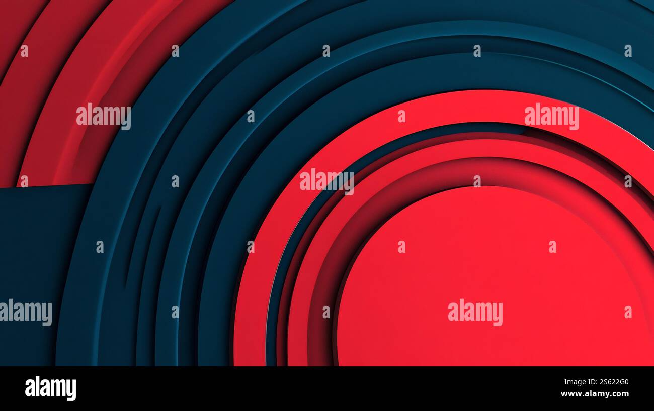 Vivid Semicircles with Linear Gradients:An Elegant Abstract Design for ...