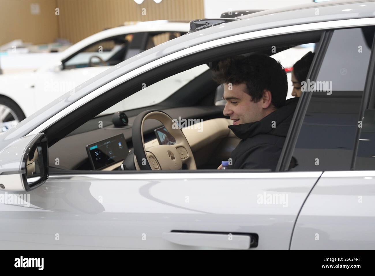 Shanghai, China. 9th Jan, 2025. Jonathan Epstein, a student from ...