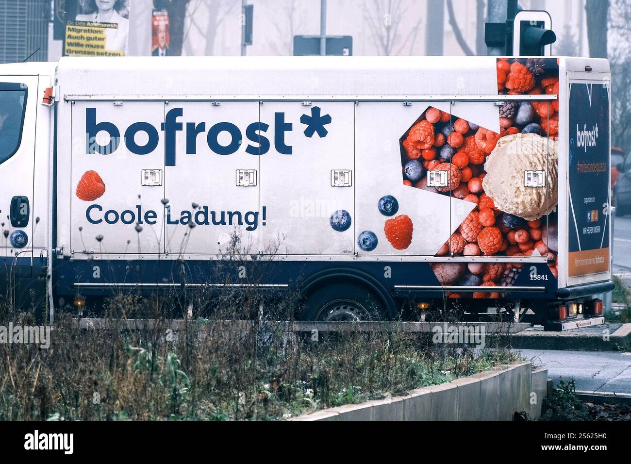 Düsseldorf 15.01.2025 Bofrost Tiefkühlkost Lieferservice Lieferdienst ...