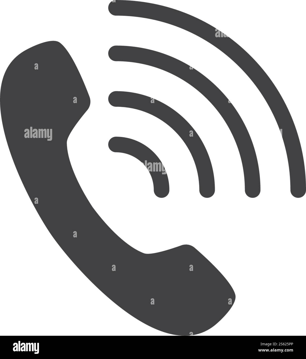 Telephone icon customer service call logo vector flat design Stock ...