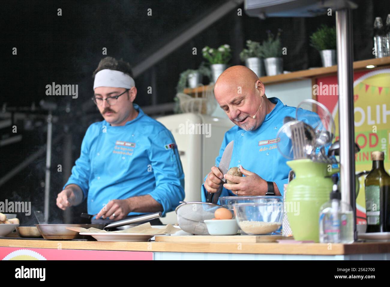 Aldo Zilli at the Solihull Food Festival 2022 Stock Photo - Alamy