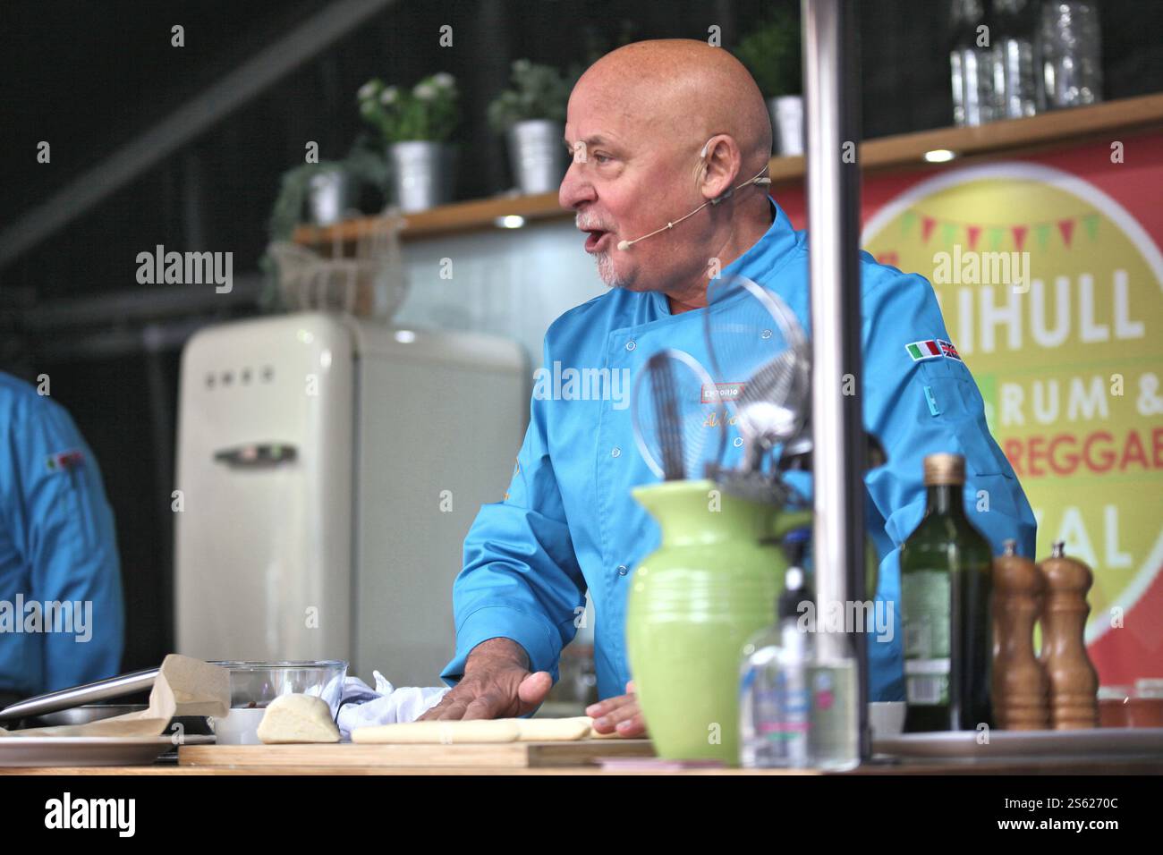Aldo Zilli at the Solihull Food Festival 2022 Stock Photo - Alamy