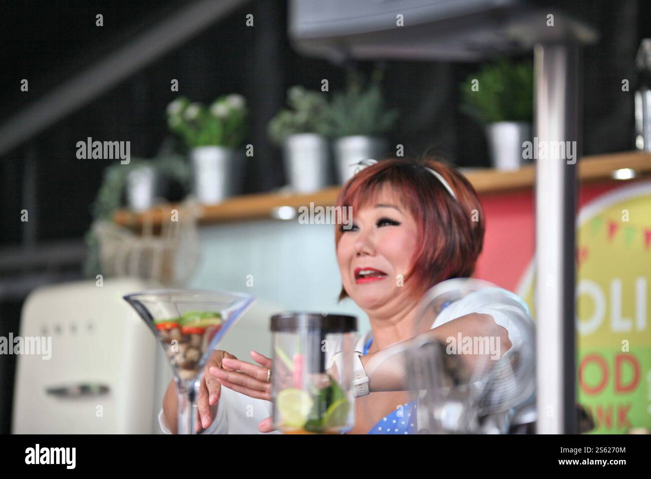 Pookie Tredell at the Solihull Food Festival 2022 Stock Photo - Alamy