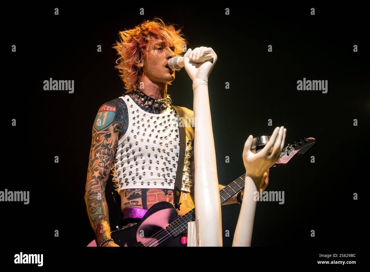 London, UK - October 1st 2022: Machine Gun Kelly performs live at the ...