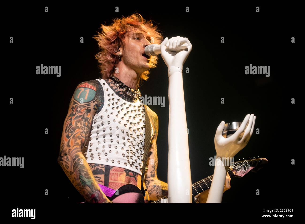 London, UK - October 1st 2022: Machine Gun Kelly performs live at the ...