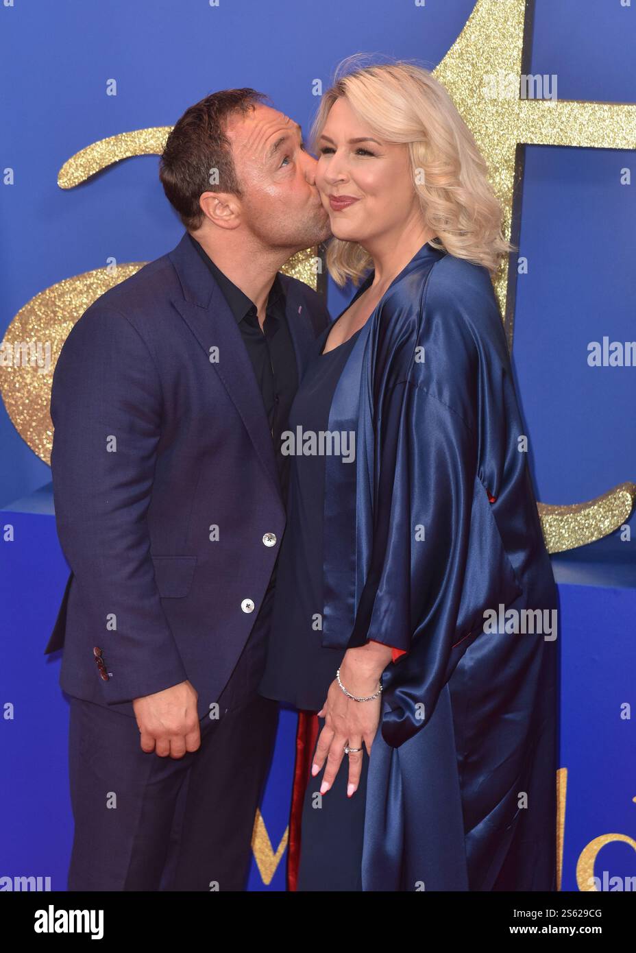Stephen Graham and Hannah Walters attends the World Premiere of 'Roald ...
