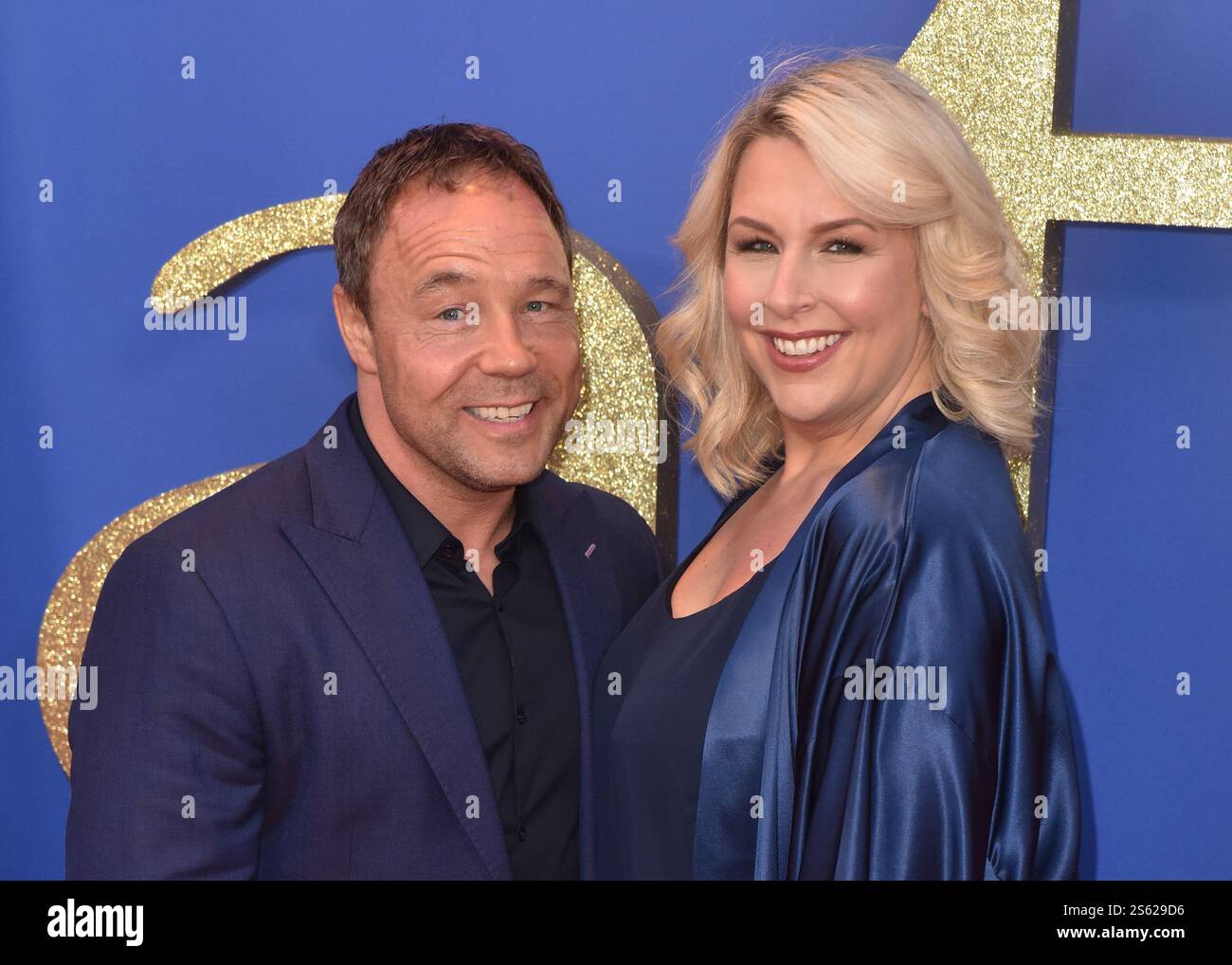 Stephen Graham and Hannah Walters attends the World Premiere of 'Roald ...
