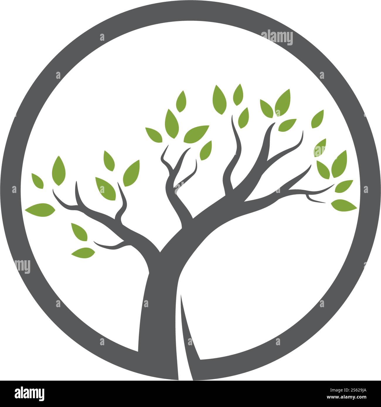 Tree logo template vector illustration Stock Vector Image & Art - Alamy